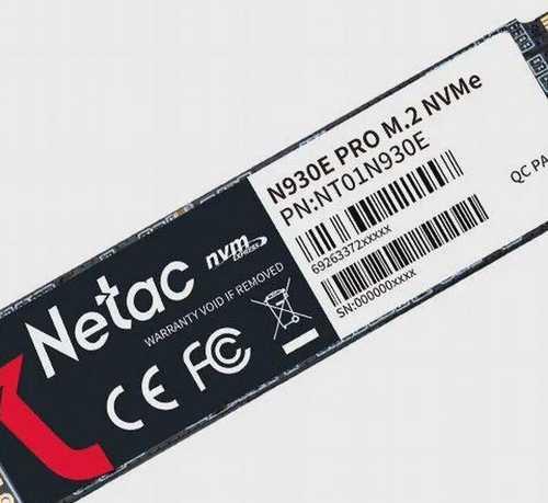 Новый. SSD накопитель Netac N930E Pro M.2 1024GB