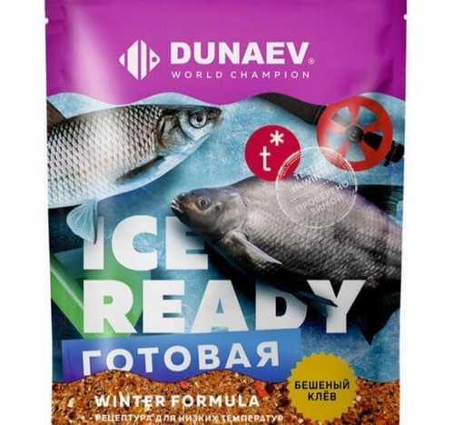 Прикормка dunaev ice ready готовая 0,75кг