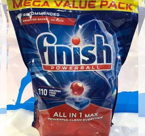 Таблетки Финиш Finish All in 1, 110 шт