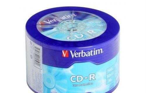 Оптические диски CD-R Verbatim 43728 50 шт