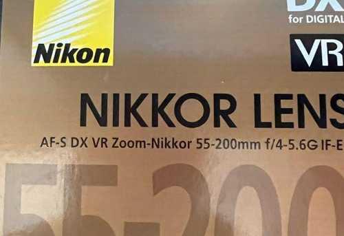 Обьектив Nikon 55-200