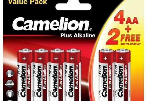 Camelion LR6 Plus Alkaline 4+2 (4+2LR6-BP, батарей