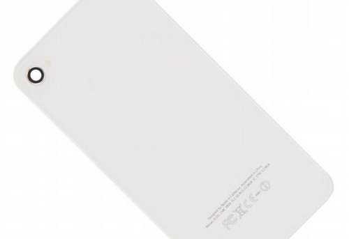 Задняя крышка (панель) для iPhone 4g белая с разбо