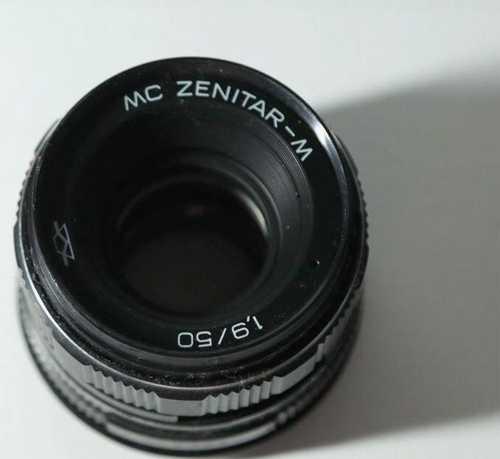Мс Зенитар-М 1,9/50 +переходник на Canon