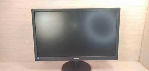 Монитор ЖК philips 243v5lhsb5, б/у