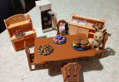 Sylvanian Families дом с мебелью