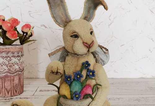Пасхальный кролик (игрушка в технике тедди)