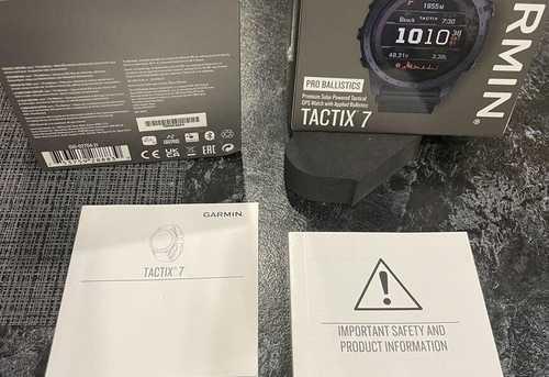 Часы garmin tactix 7 pro ballistics