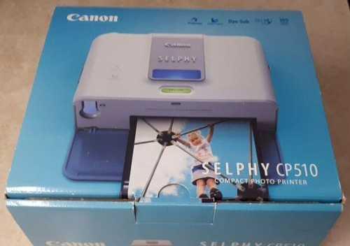 Портативный фотопринтер Canon selphy CP510