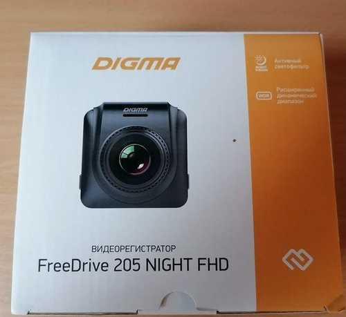 Видеорегистратор Digma FreeDrive 205 Night FHD