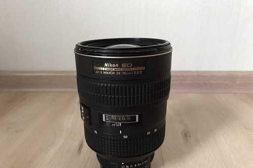 Nikon Afs 28-70mm f2.8D