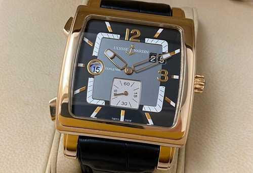 Ulysse Nardin Quadrato Dual Time 42x42mm Gold