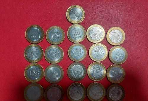 Монеты юбилейные биметалл