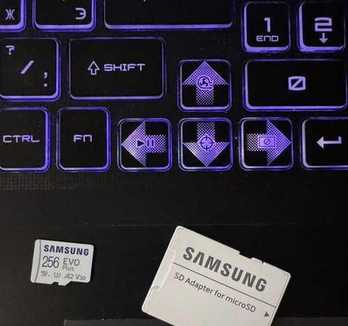 Карта памяти Samsung EVO plus 256gb