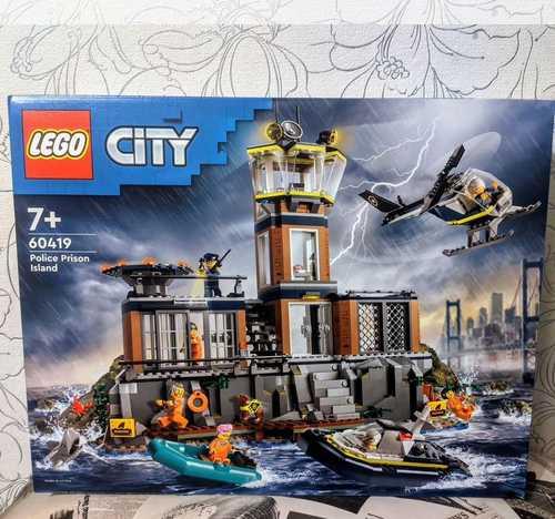 Lego City Police 60419 Полицейский тюремный остров