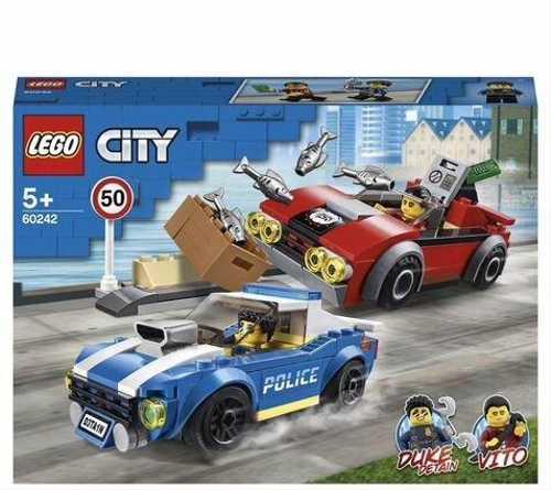 Новый Lego City Police Арест на шоссе