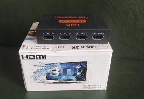 Hdmi сплиттер 14 делитель