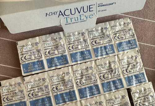 Контактные линзы Acuvue TruEye -1.25