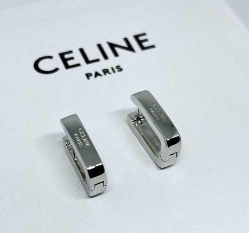 Серьги в стиле Celine