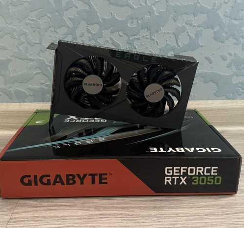 Видеокарта RTX 3050 gigabyte eagle 6gb