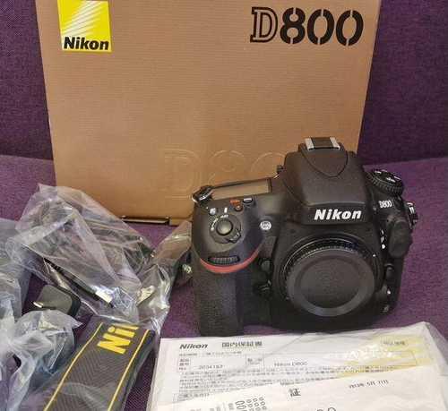 Nikon D800 body (пробег 2400)