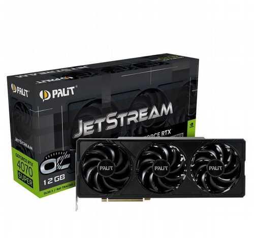 Видеокарта Palit RTX4070 super jetstream OC