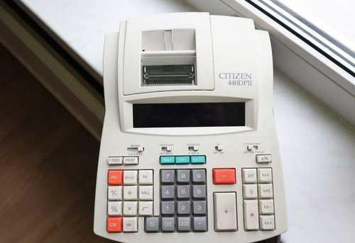 Калькулятор с принтером Сitizen 440DP