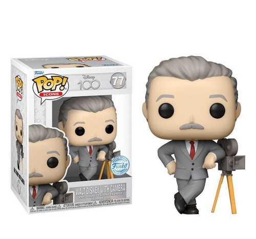 Funko Pop Walt Disney with camera 77 Exclusive