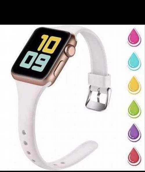 Силиконовый ремешок для часов Apple Watch band