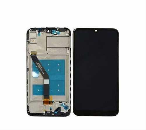 Дисплей Huawei Honor 8A, 8A Pro черный+рамка Orig