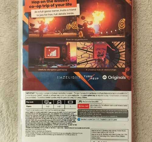 It take two Nintendo