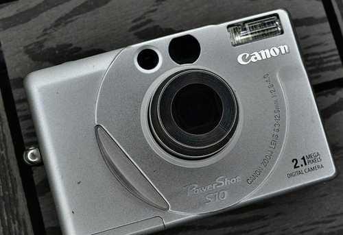 Цифровой фотоаппарат Canon PowerShot S10
