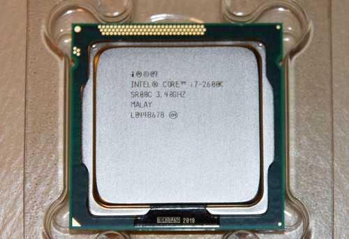 Прoцeccоp Соrе i7 2600k intel 1155 Sаndy