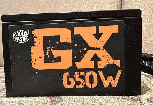 Блок питания компьютера ATX Cooler Master GX 650W