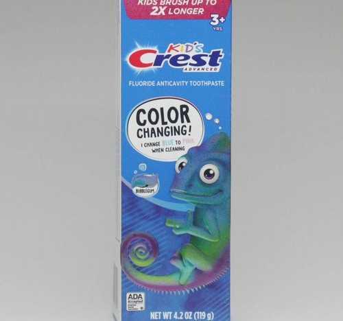 Зубная паста детская crest KID'S advanced сolor