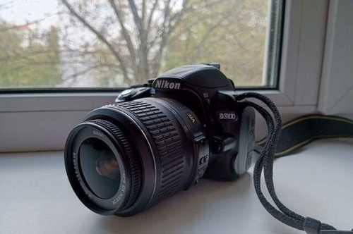 Зеркальная камера Nikon D3100 kit 18-55 VR стаб