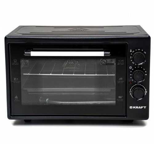 Мини печь Kraft KF-MO4500 BL черный