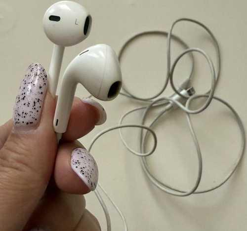 Наушники apple earpods lightning