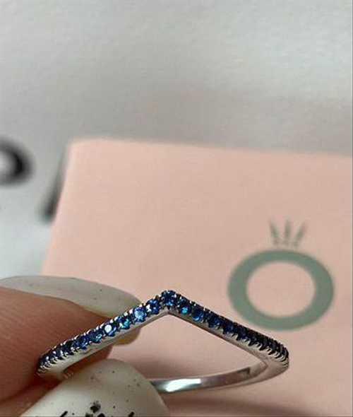 Кольцо Pandora Timeless Wish Sparkling Blue