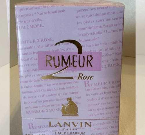 Lanvin Rumeur 2 rose edp 100мл