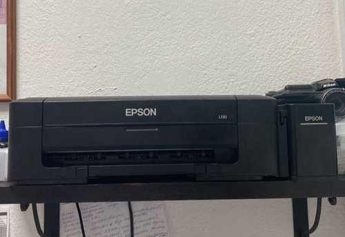 Epson L130 цветной принтер