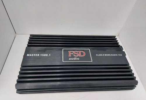 Усилитель Автомобильный FSD audio Master 1500.1D