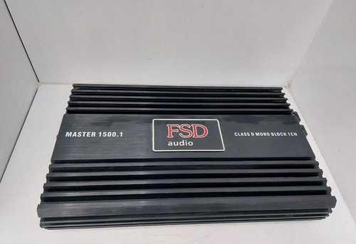 Усилитель Автомобильный FSD audio Master 1500.1D