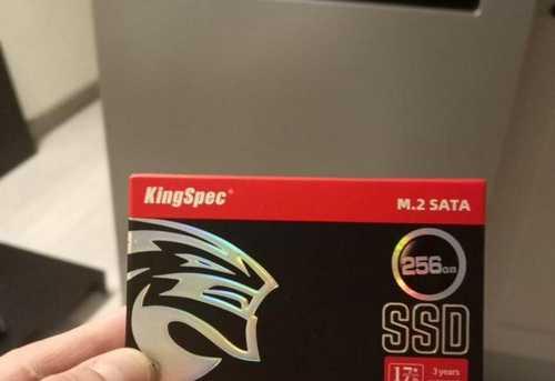 SSD kingspec NT-256 256гб, M.2 SATA III