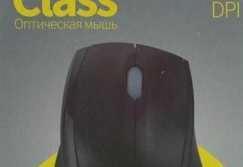 Мышь проводная Perfeo Class 3 кн. USB, черная