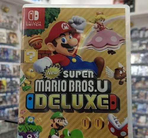 New Super Mario Bros. U Deluxe Nintendo Switch Б/У