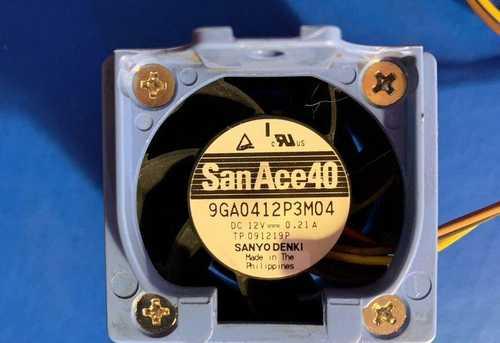 Вентилятор sanyo denki san ace 40 12v 0.21a 4pin