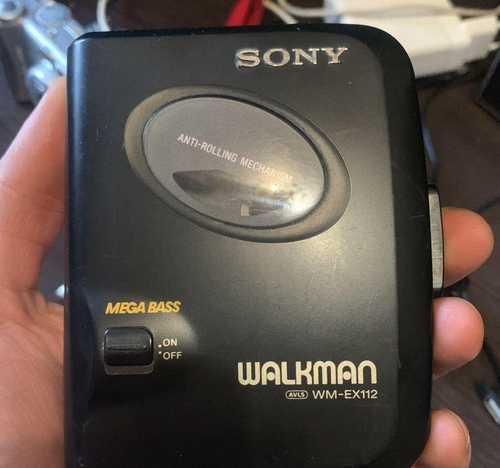 Кассетный плеер sony walkman WM-EX112