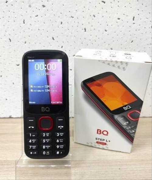 Мобильный телефон BQ 2440 Step L+ Black+Red (N)