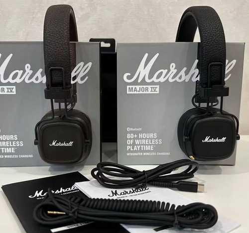 Беспроводные наушники marshall major 4